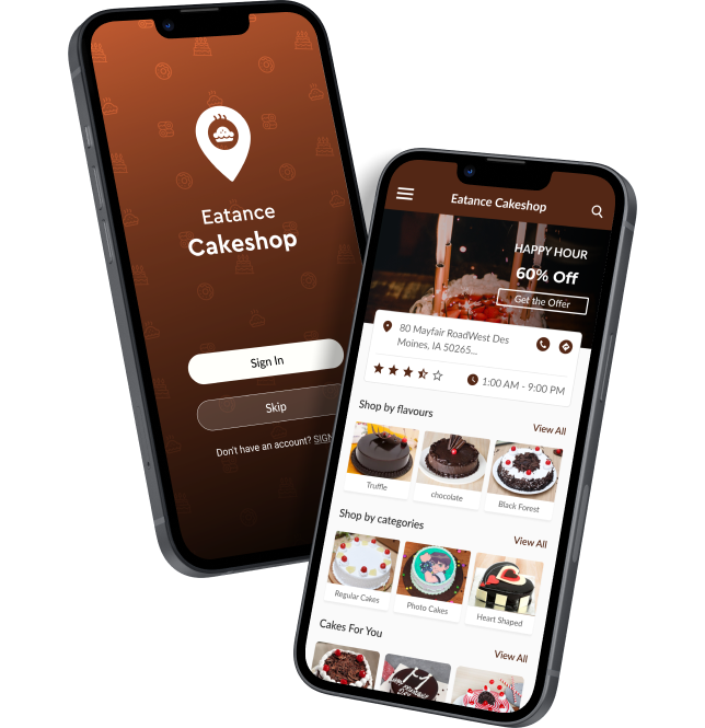 Cake Delivery App Eatance App