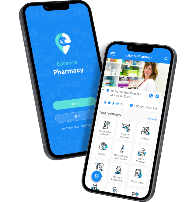 Online Pharmacy App Eatance App